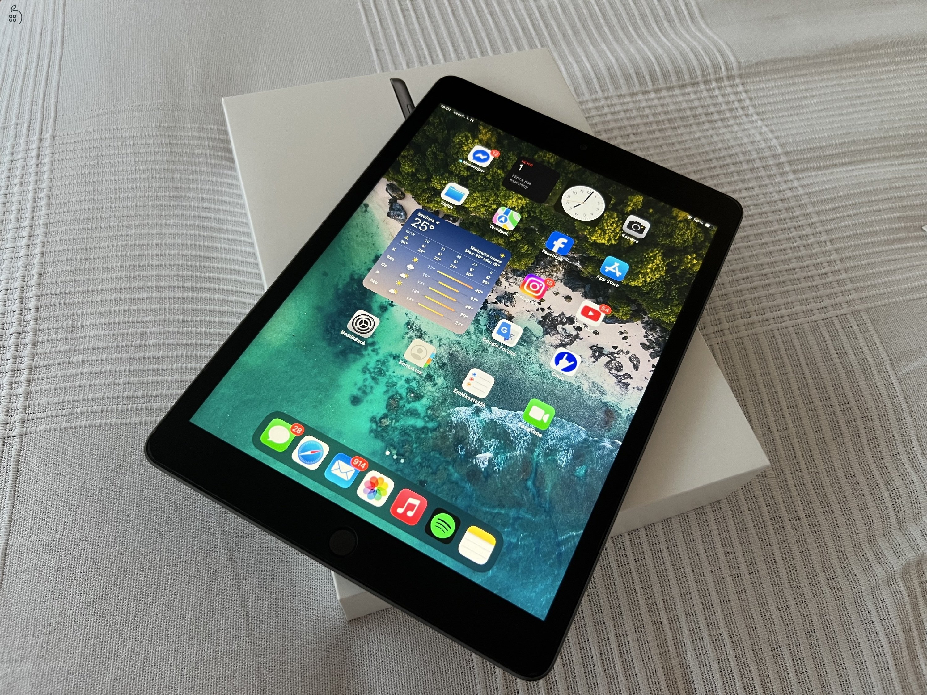 iPad 9 64GB karcmentes - A1458 - Jász-Nagykun-Szolnok