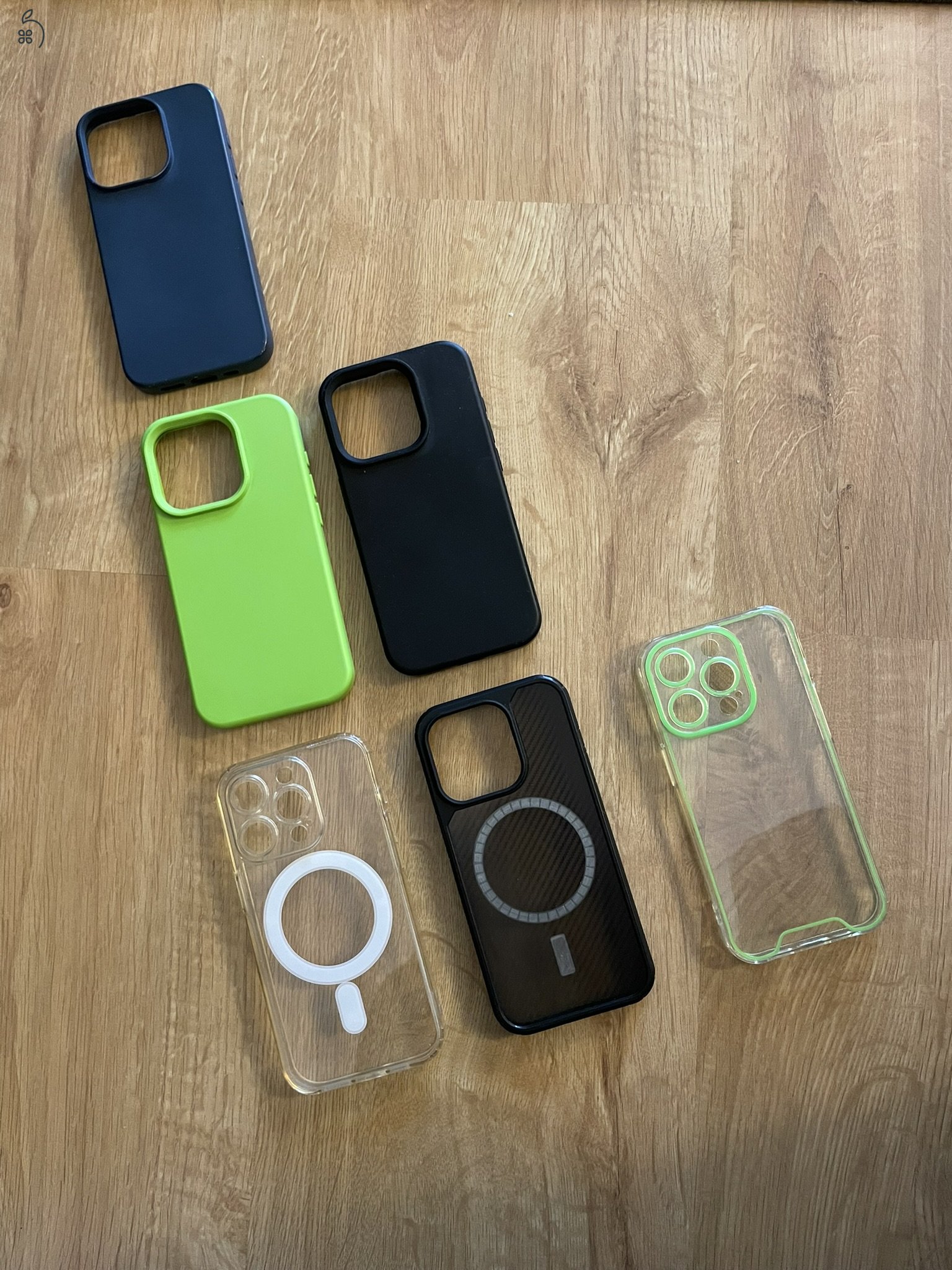 iPhone 15 pro tokok vegyesen 6db - Székesfehérvár